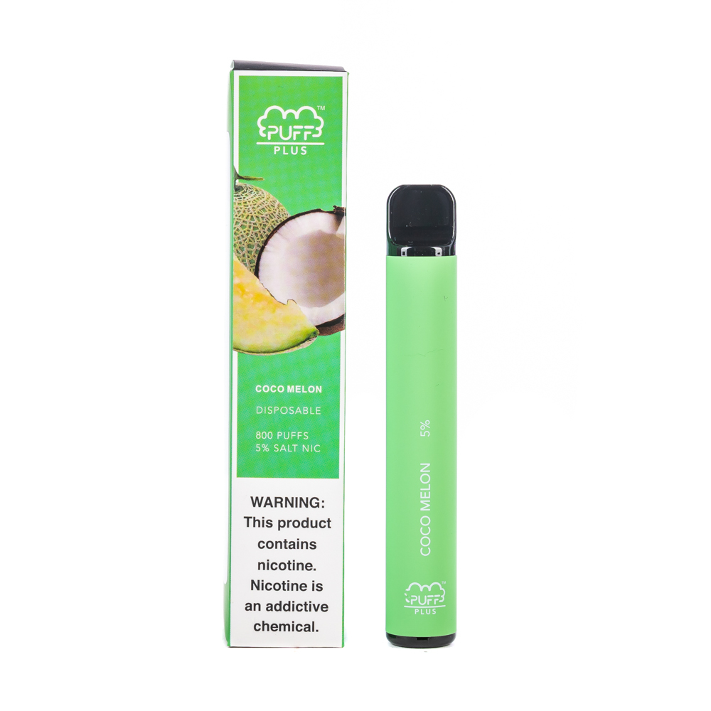 👉Купить PUFF PLUS Электронная сигарета PUFF PLUS 800 PUFF PLUS 800 Coco Melon (Дыня-кокос) 🚙 ...